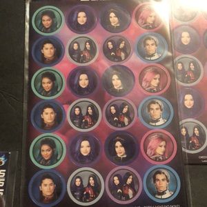 Disney | Other | 48 Disney Descendants Stickers 5 Pack Party Favors ...